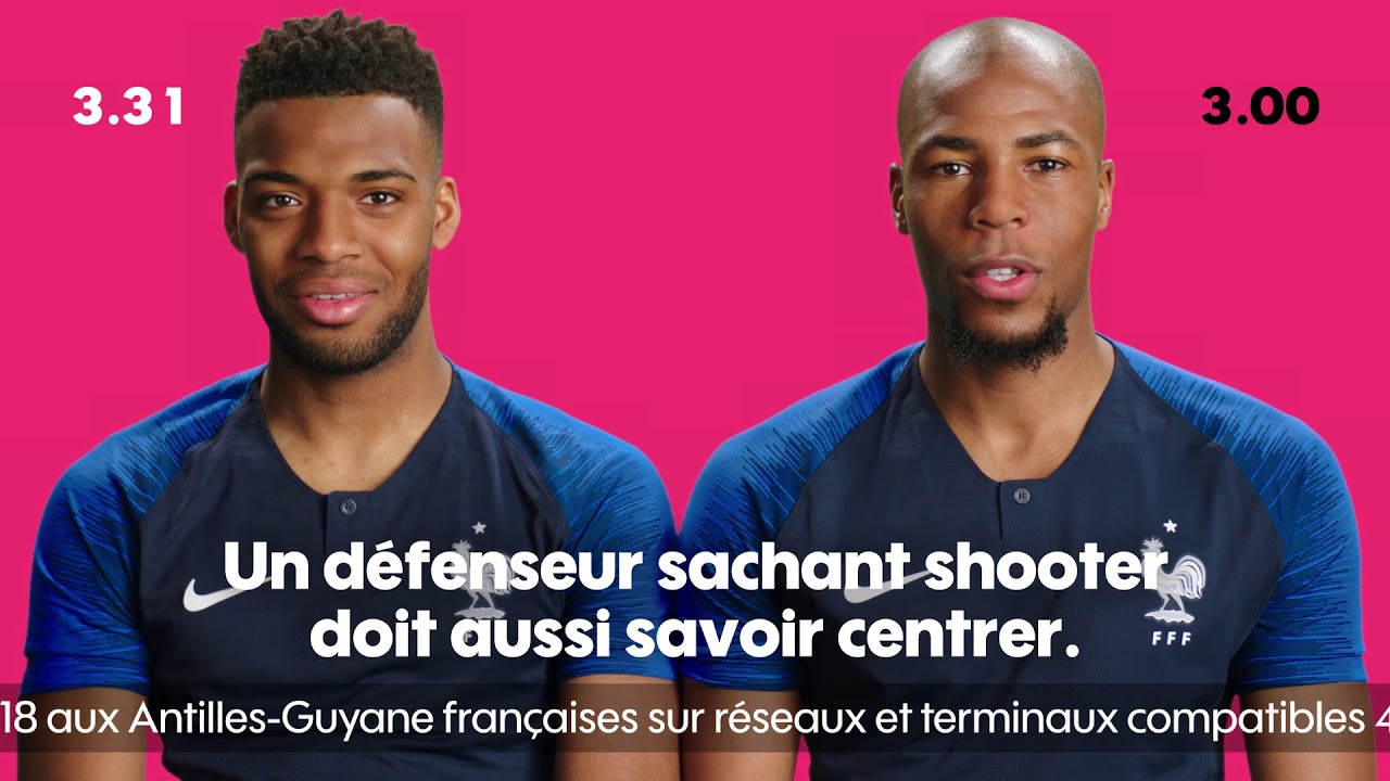 Sosh défie l’Équipe de France de Football ! - YouTube