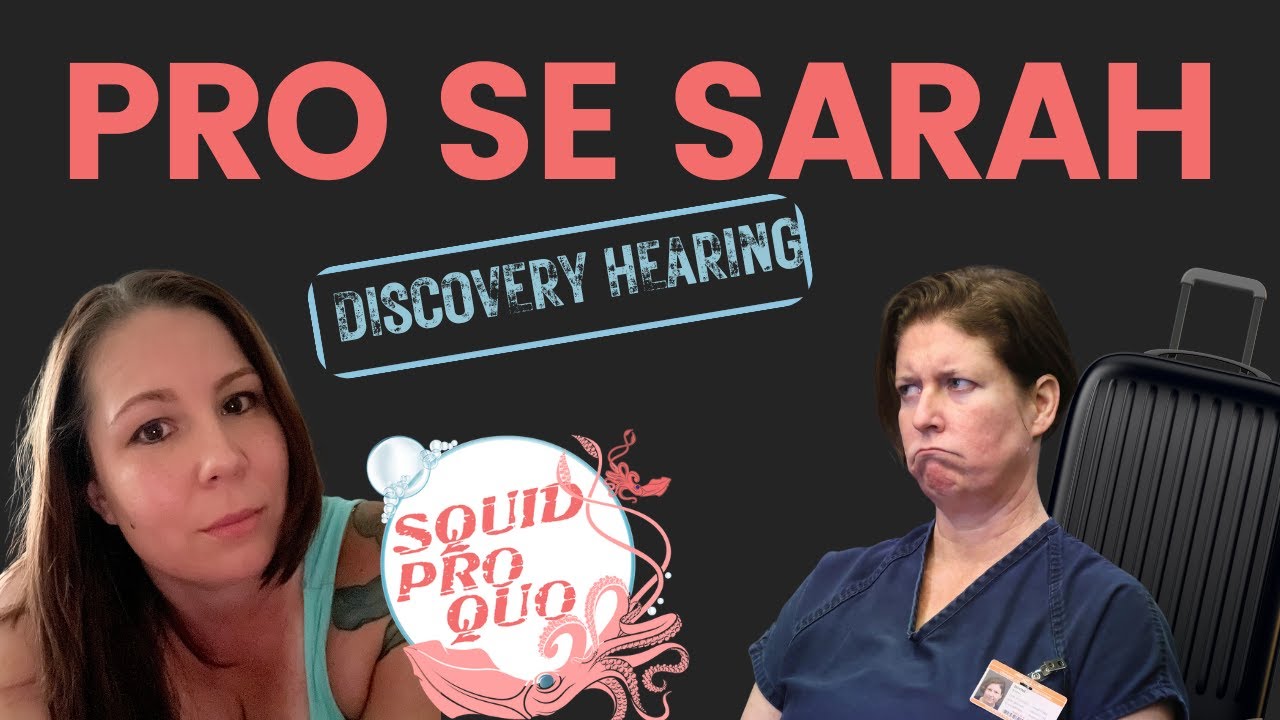 Sarah Boone's First Pro Se Motions Hearing - YouTube