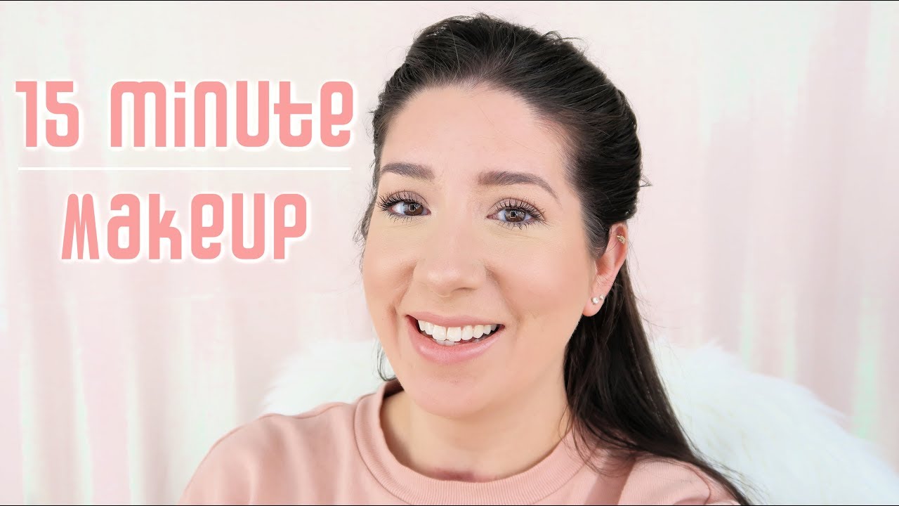 15 Minute Everyday Makeup Routine + Check Back In - YouTube