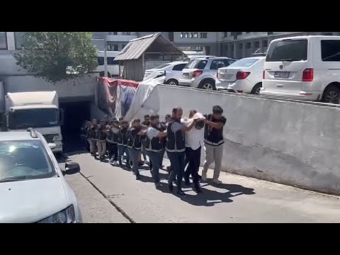 Cezaevindeki Ümit Saral'ın yönettiği suç örgütü operasyonunda 8 şüpheli tutuklandı