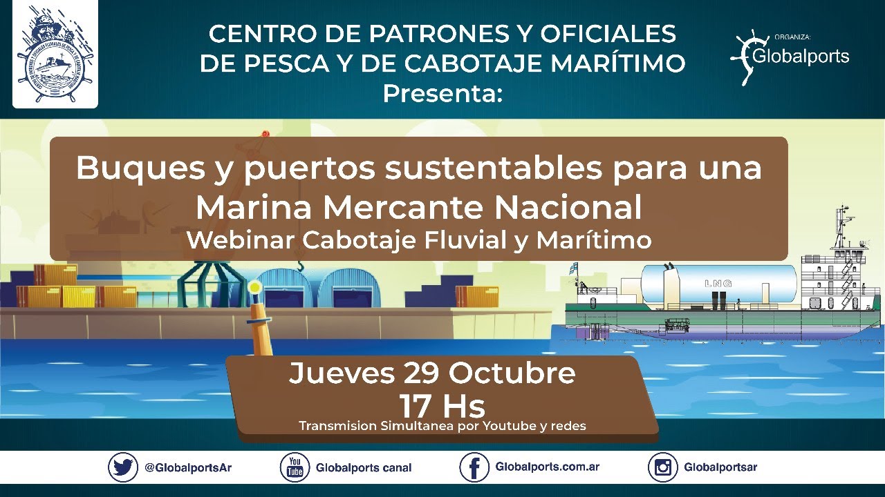 Ciclo del Centro de Patrones: Cabotaje Fluvial y Marítimo, Jueves 29/10 ...