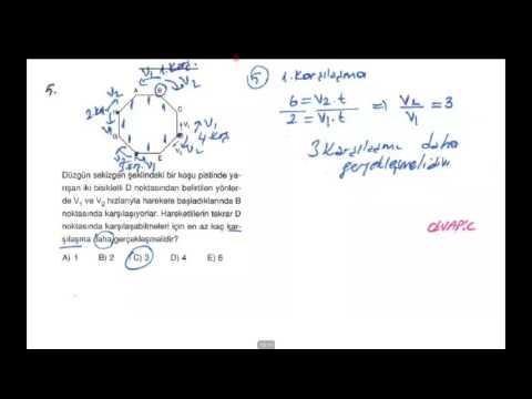 YGS TEMEL MATEMATİK HIZ PROBLEMLERİ-1