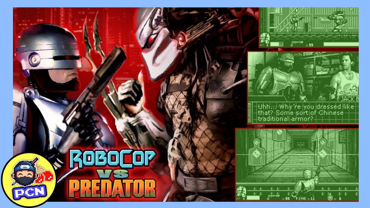 ROBOCOP VS PREDATOR | Gameboy DMG Inspired | feat Jack Burton too ...