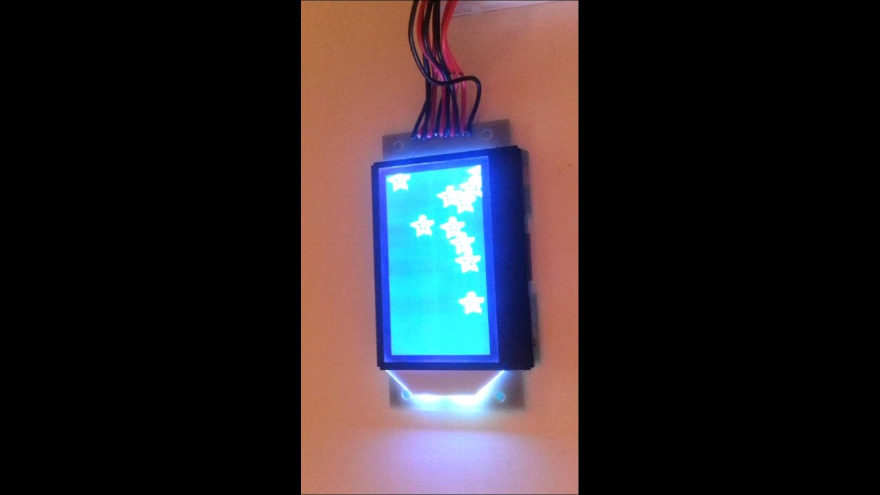 ST7565 Negative LCD (128x64) met RGB backlight van adafruitindustries ...