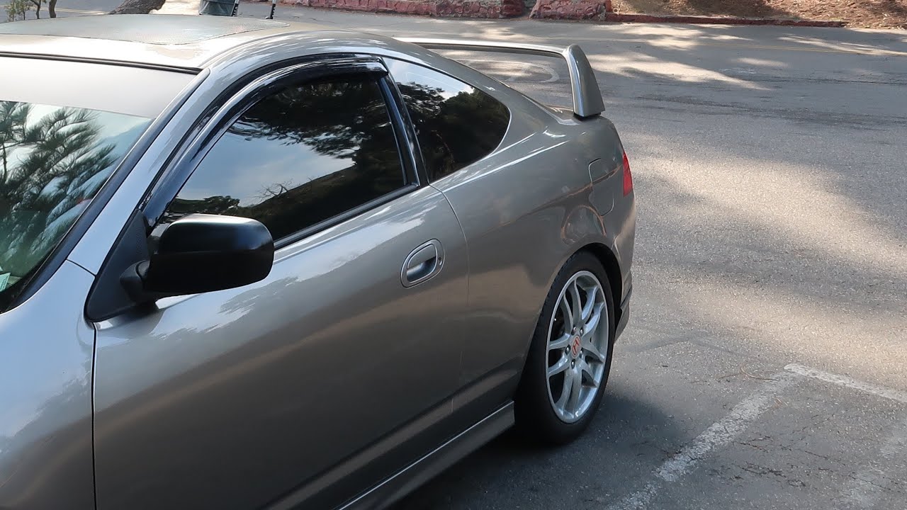 DC5 UPDATE, WINDOW TRIM PAINTED - YouTube