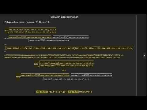pi approximations - YouTube
