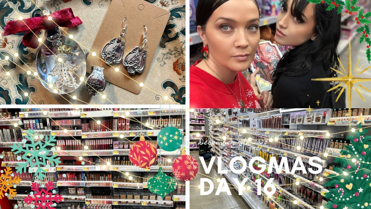 Rain, Makeup Shopping, Sick Kiddo- Vlogmas Day 16 - YouTube