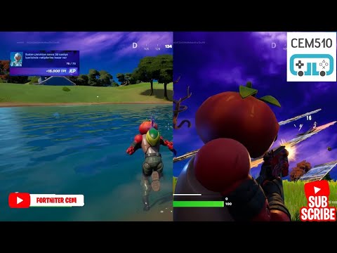 Sudan çıktıktan sonra 30 Saniye içerisinde Rakiplerine Hasar Ver Fortnite 3. Hafta Görevleri