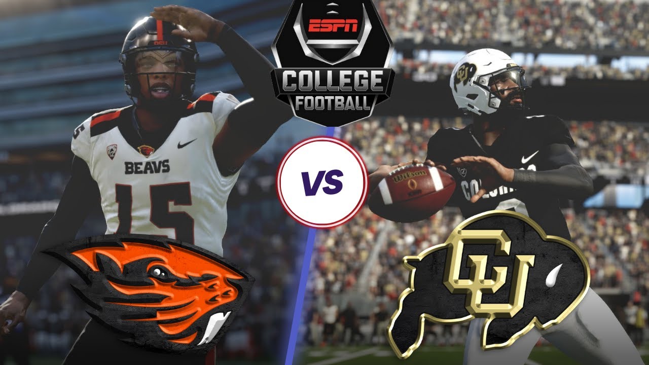 NCAA Football 24 I #13 Oregon State (4-4) vs #12 Colorado (5-3) I Week ...