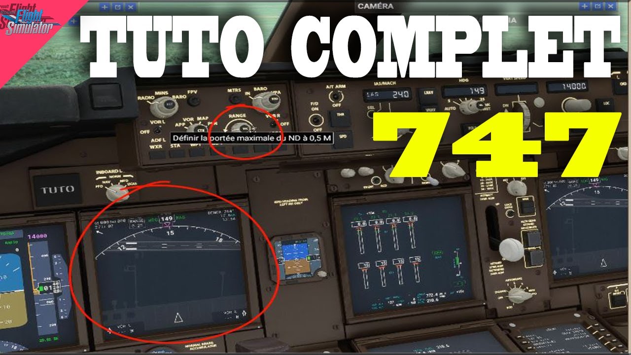 747 | TUTO COMPLET POUR DEBUTANT TOTAL | Microsoft Flight Simulator ...