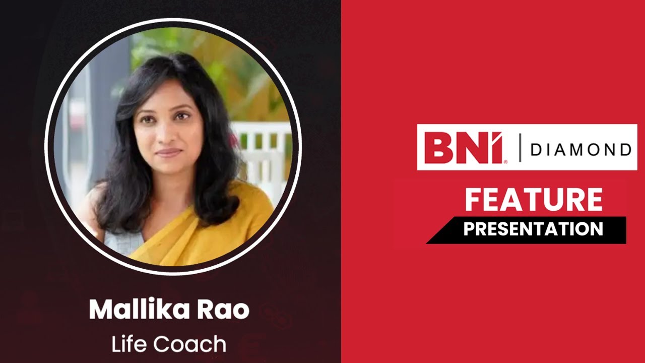 Presentatio by Life Coach Mallika Rao dt 3 1 2025 Video by Vinith - YouTube