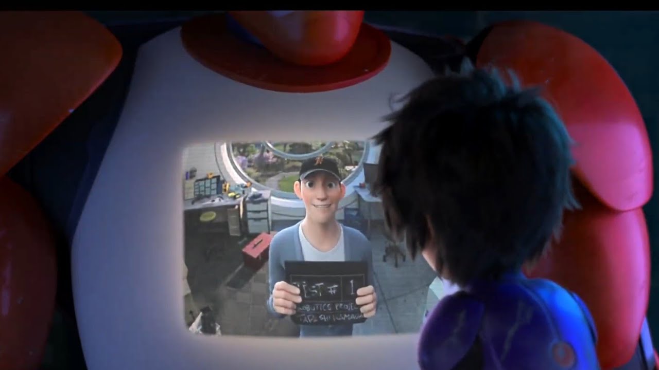 Baymax Tadashi is here visual to hiro hamada Big hero 6 1080p - YouTube