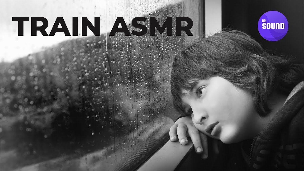 Train interior ambient sound ASMR for deep sleep - YouTube