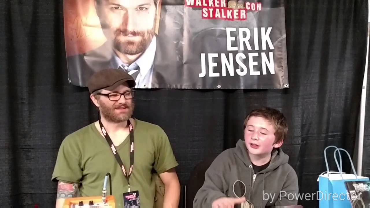 An Interview with AMC's TWD's Erik Jensen - YouTube