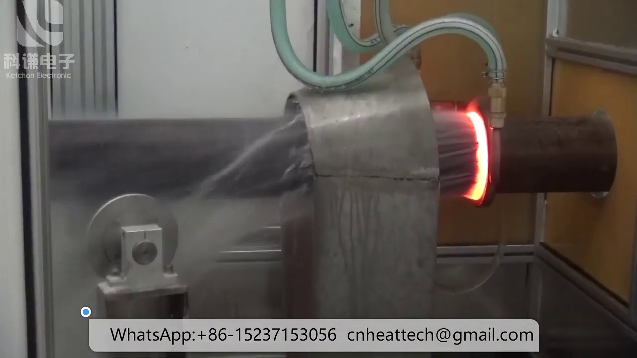 Oil Drill Pipe Induction Hardening Tempering - Tubing Surface Induction ...