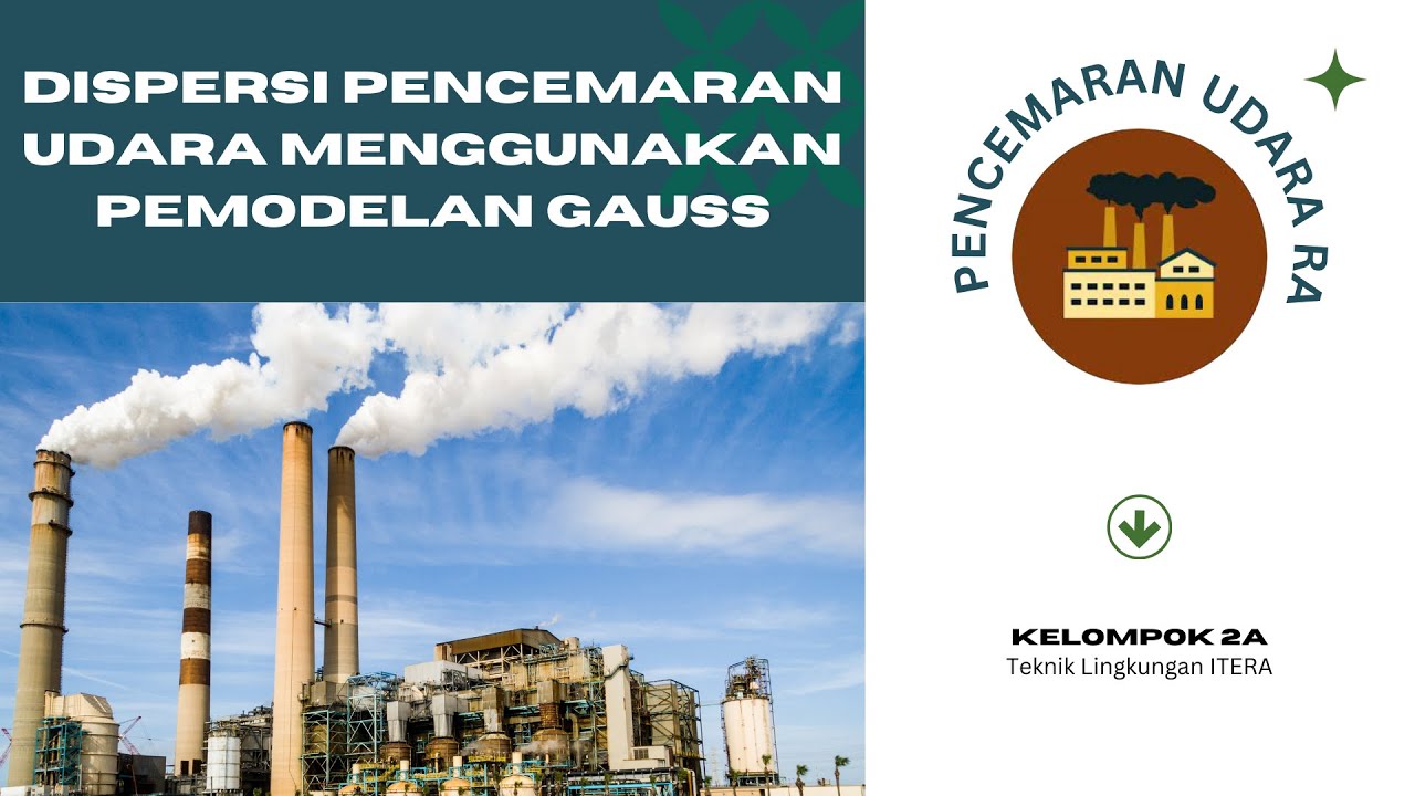 Dispersi Pencemaran Udara Menggunakan Pemodelan Gauss | Pencemaran ...