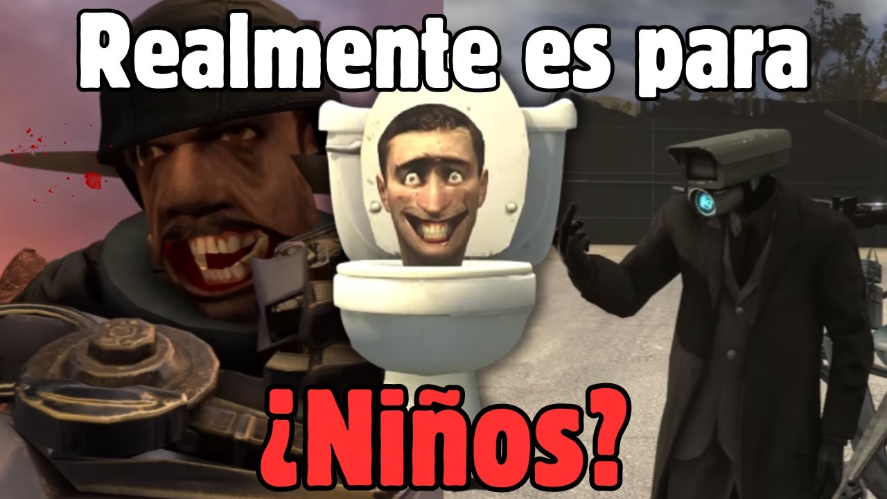Skibidi Toilet es para NIÑOS? - YouTube