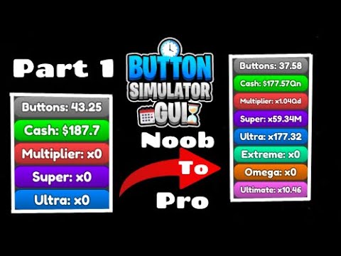 I became ULTIMATE pro as a F2P in Button Simulator GUI (Part 1) (BSGUI ...