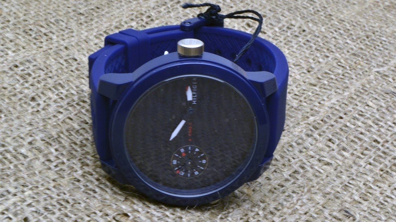 Распаковка и краткий обзор часов Tommy Hilfiger Men's 1791325 - YouTube