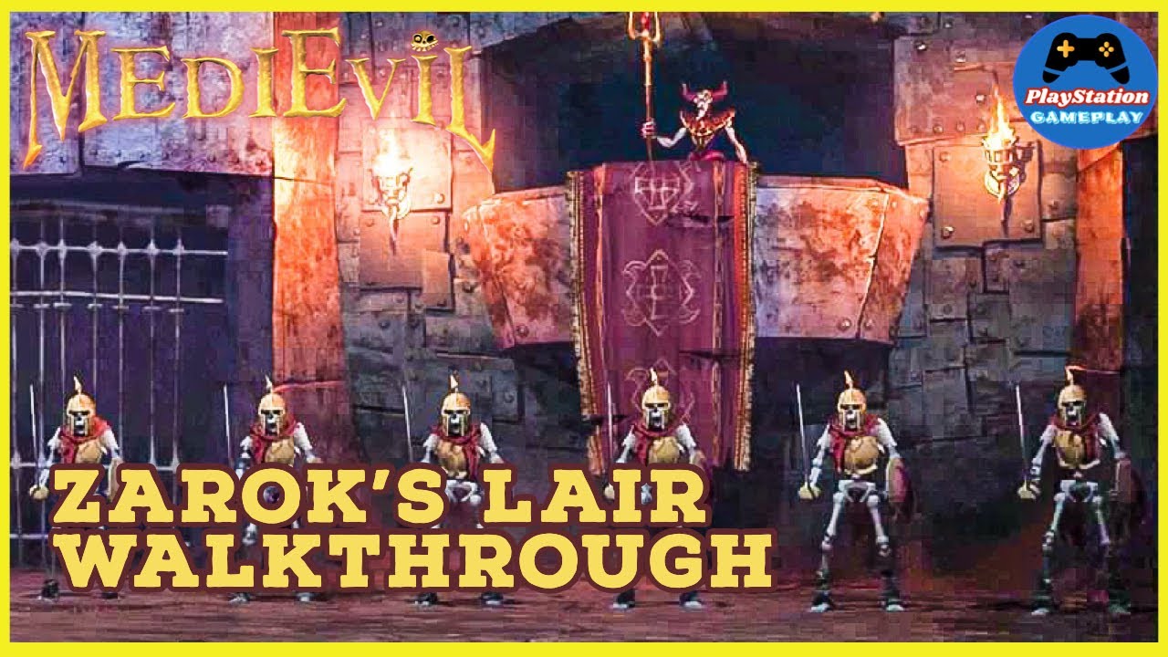 MEDIEVIL PS4 Walkthrough - Zarok's Lair - YouTube