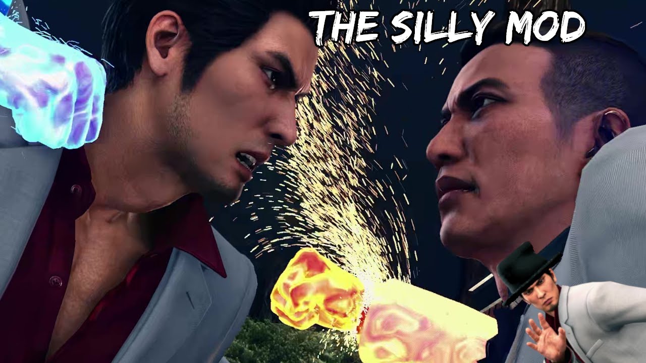 "The Silly Mod" Shindo Both Fights //Yakuza Kiwami 2 - YouTube