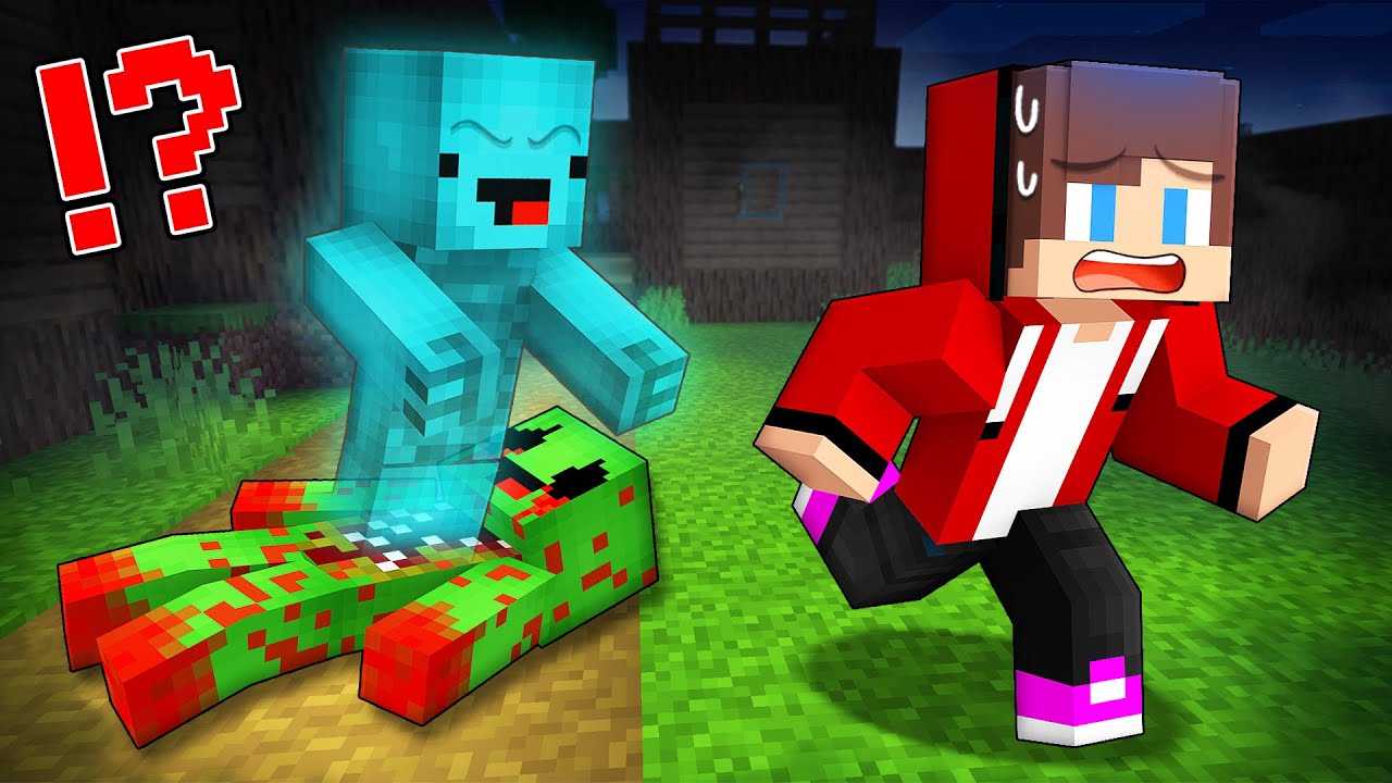 GHOST MIKEY BLOOD HUNTER vs FUNKY MAIZEN - JJ and Mikey in Minecraft ...
