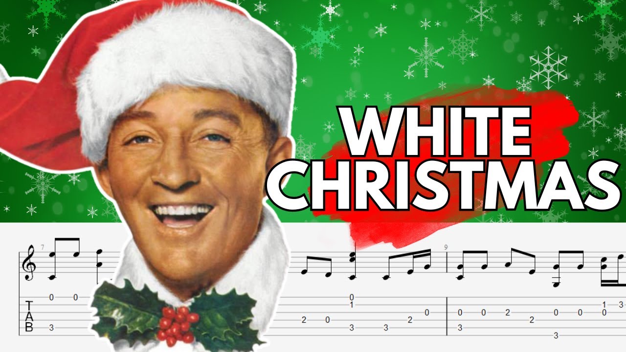 White Christmas Easy Fingerstyle Tab For Beginners - YouTube