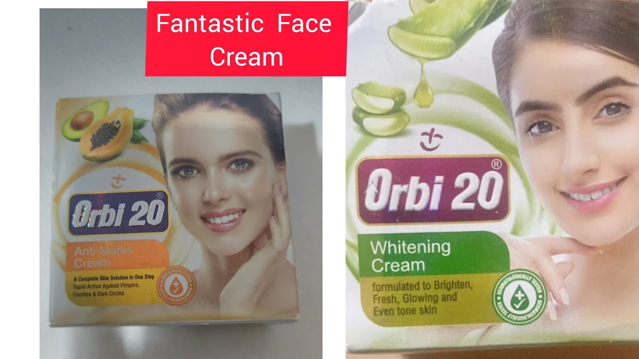 Orbi 20 the best face cream that treats , glows and whitening the face ...