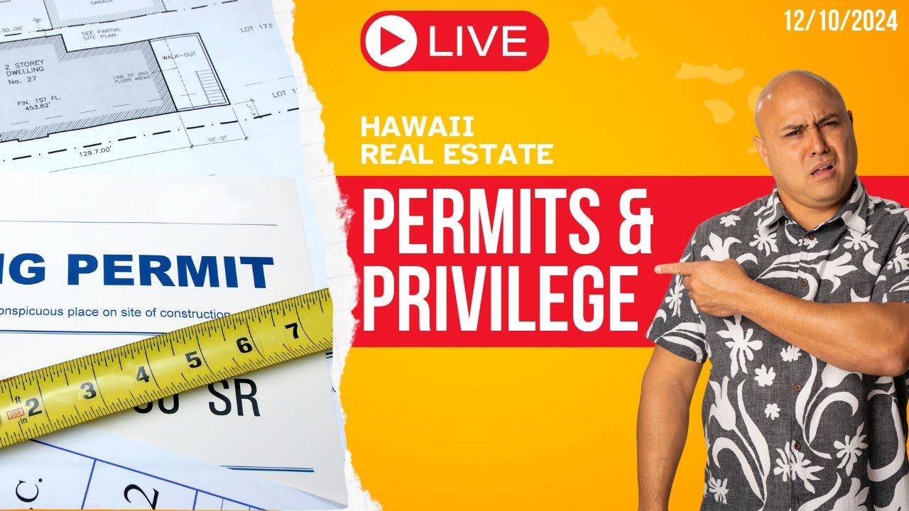 December 10 2024: Permit Issues With House Flippers In Hawaii w/Core ...