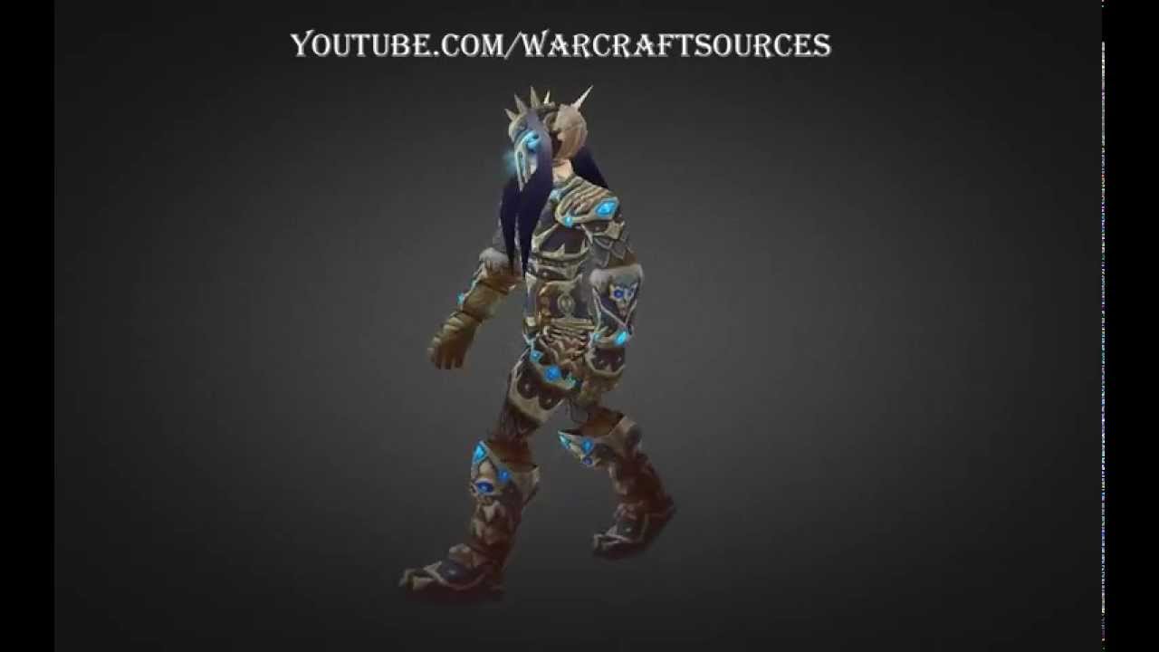 Blood Elf Death Knight Challenge Mode Set - Lich Lord Armor - YouTube