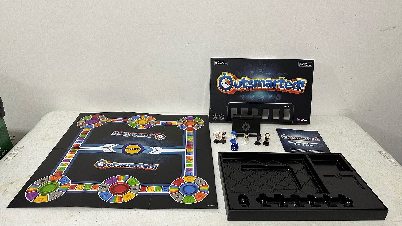 OUTSMARTED! The Live Family Quiz Show Board Game - YouTube