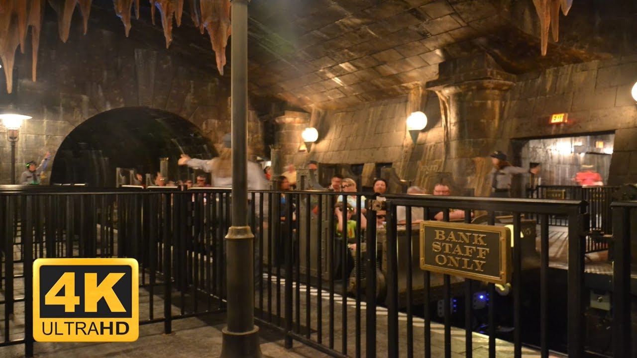 Escape From Gringotts | Universal Studios Florida | 4K POV - YouTube