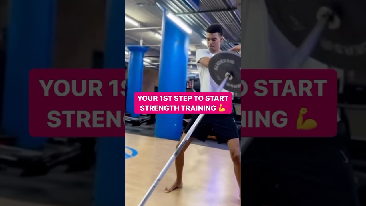 Your 1st Step To Start Strength Training #gooddrill - YouTube
