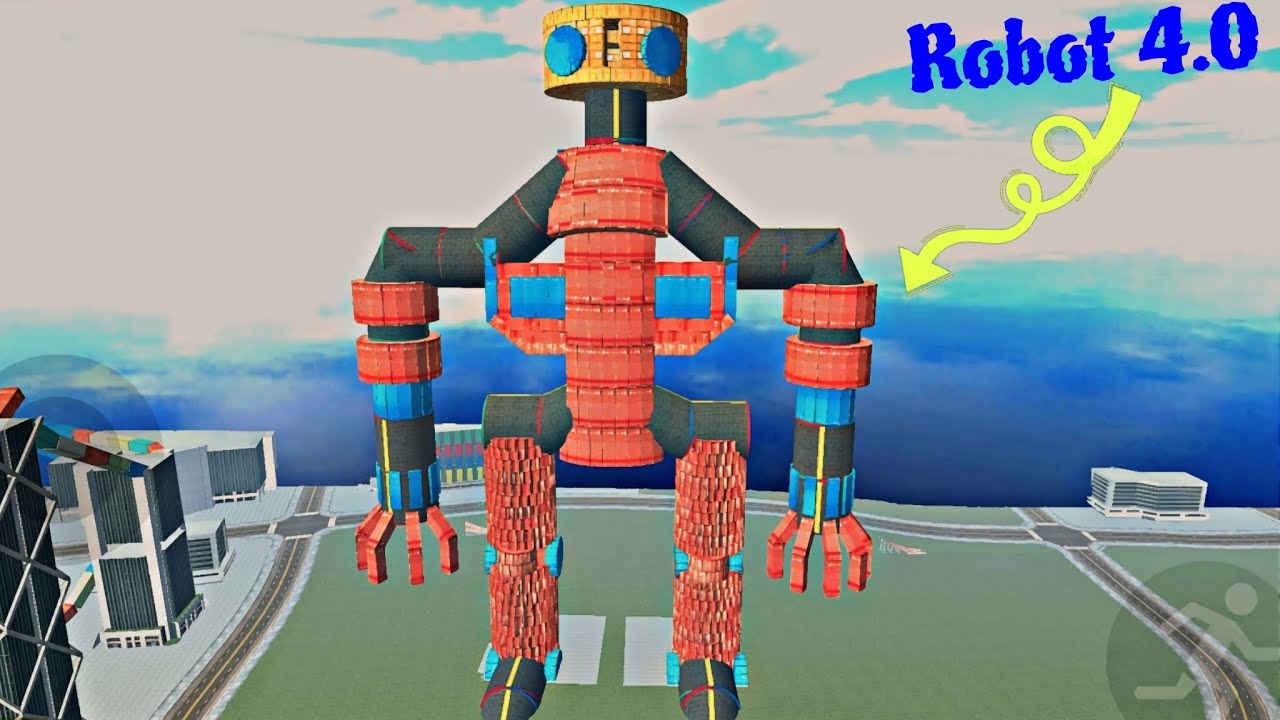 Robot 4.0 Indian bike driving 3D में 🤯 | Biggest robot link in Ibd3d ...