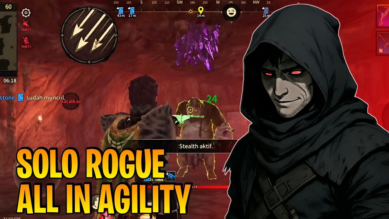 Solo Rogue Stat Full Agility 37⚡ - YouTube
