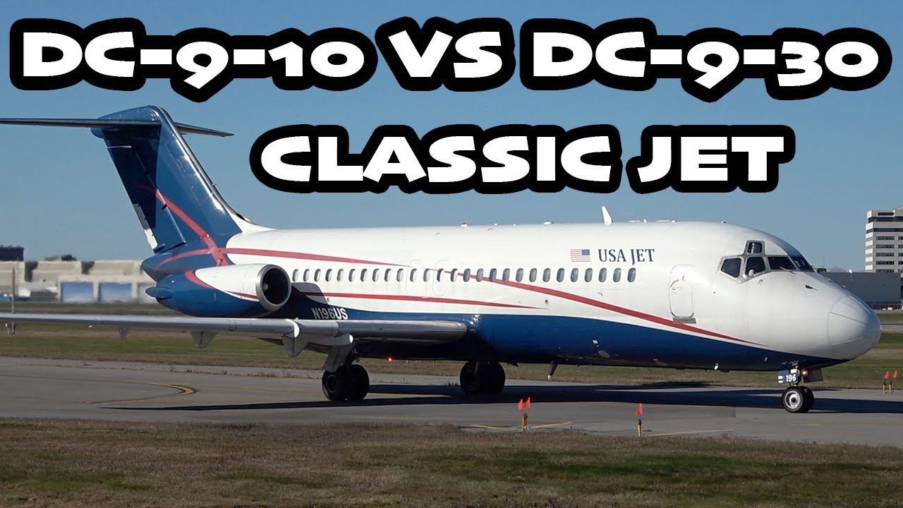 DC-9-15 VS DC-9-32! USA Jet CLASSIC DC9 action in Montreal (YUL/CYUL ...