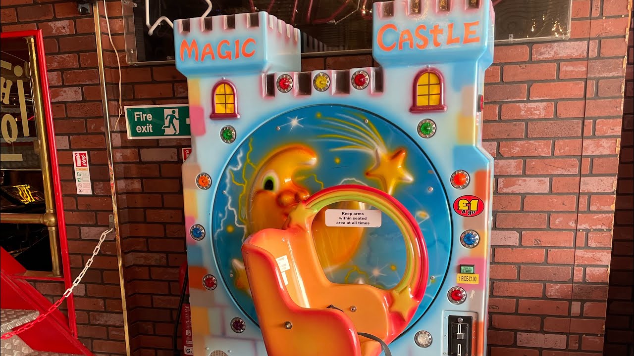 Cogan Blue Magic Castle Kiddie Ride - YouTube