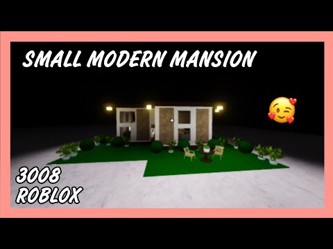 I MADE A SMALL MPDERN HOUSE IN 3008 ROBLOX! 🥰 | MyelPlays - YouTube