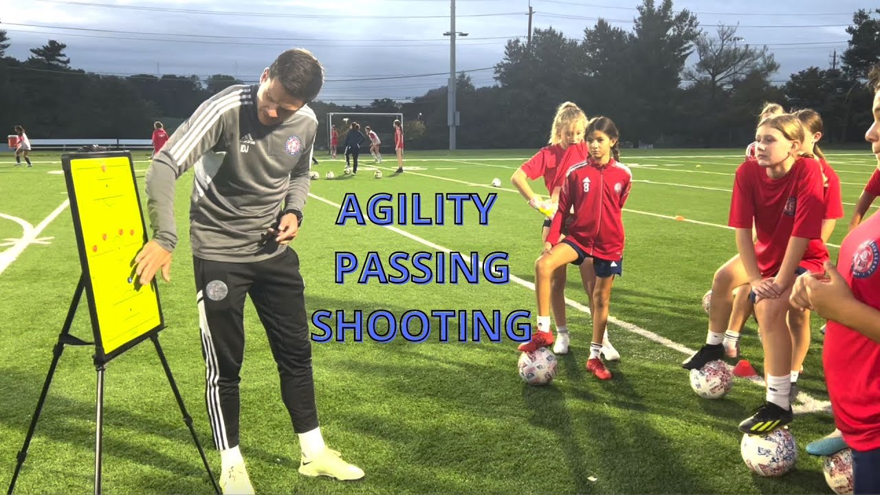 Agility, Passing and Shooting in Soccer | FCGB - YouTube