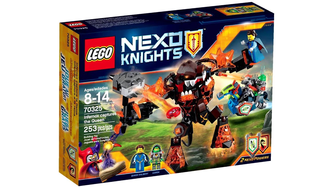Lego Nexo Knights sets images released for jan 2016 - YouTube