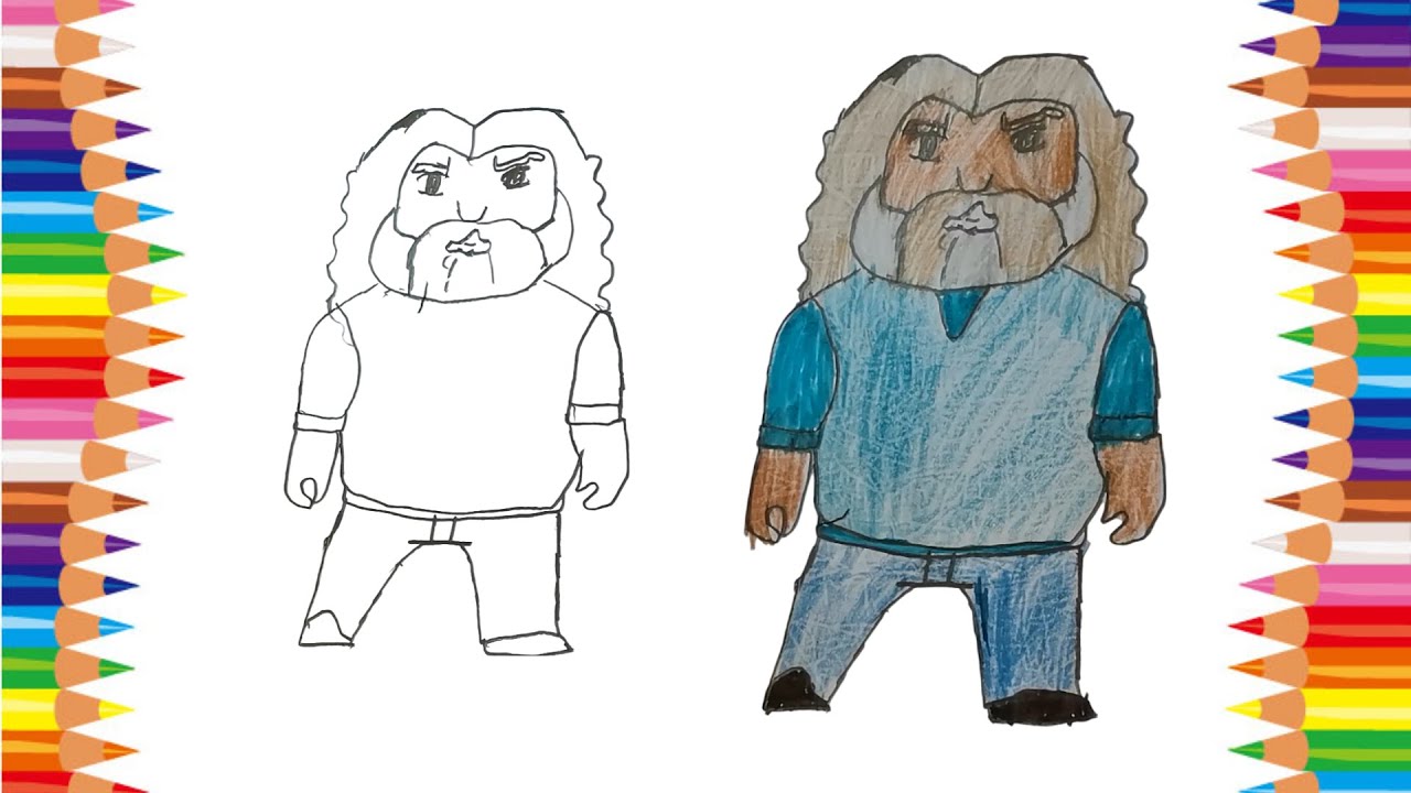 How To Draw Steve From The Minecraft Movie😀|| Jack Black || Drawing and ...