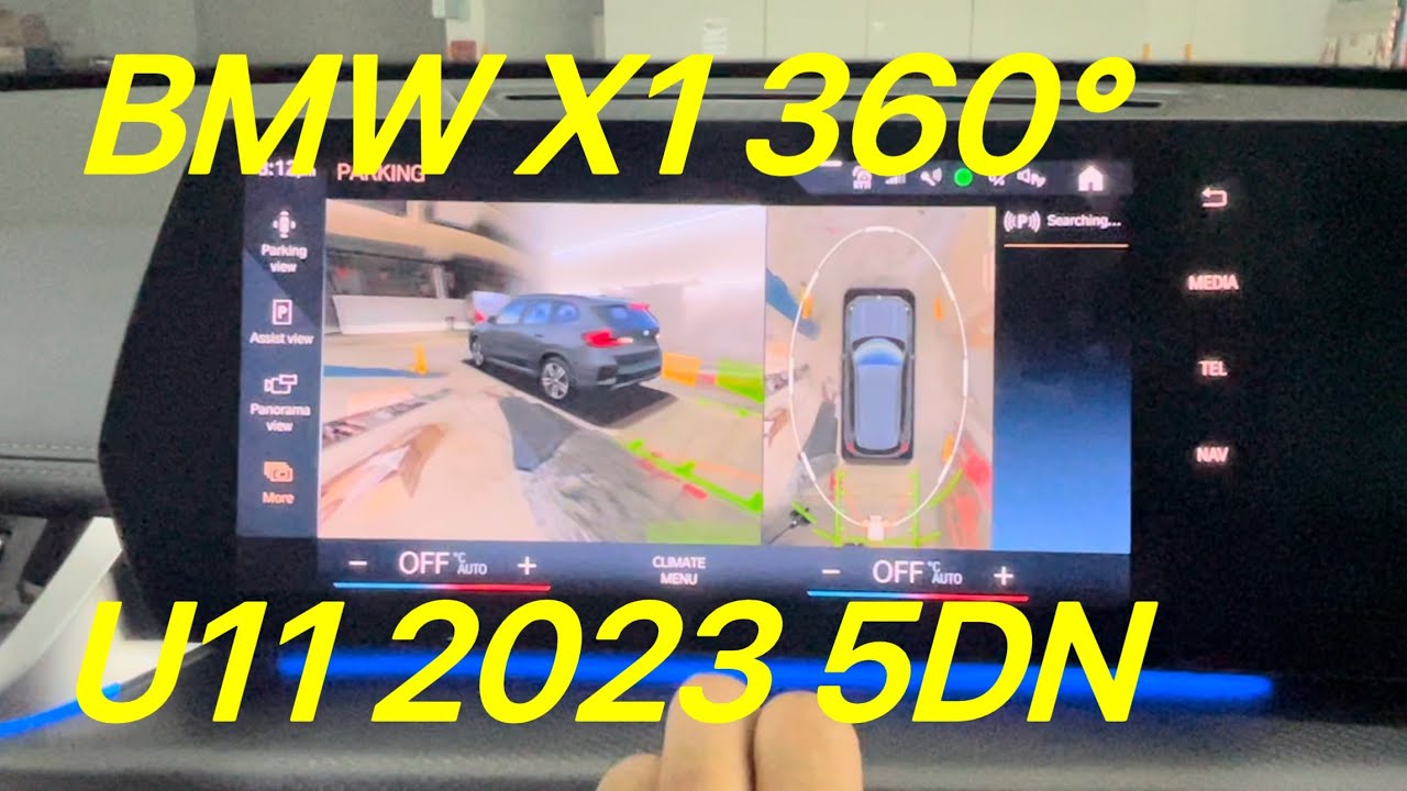 BMW X1 U11 360° All around view camera retrofitted, Code 5DN, with ...