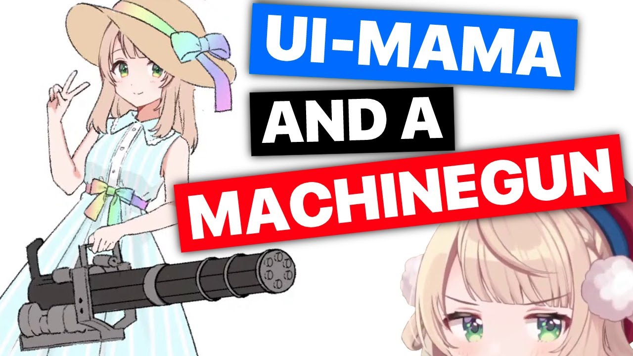 How Ui-Mama Ended Up With A Minigun (Shigure Ui) [Eng Subs] - YouTube