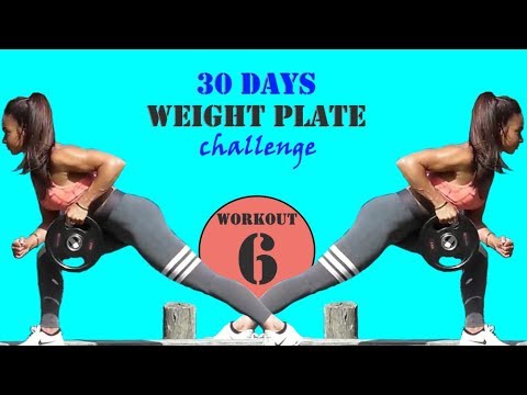 Weight Plate Workout 6 of 30 Days Full Body Weight Plate Workout ...