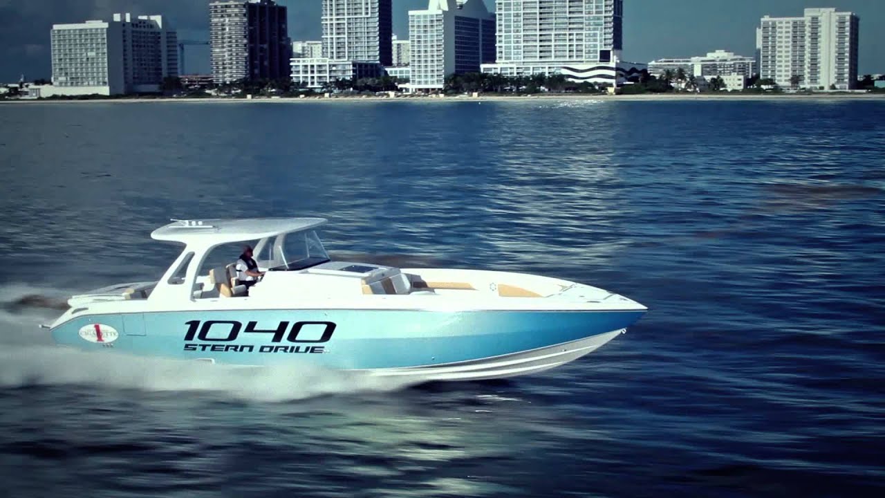 The New Cigarette 41' Stern Drive 1040 - OPEN TO A NEW ERA - YouTube
