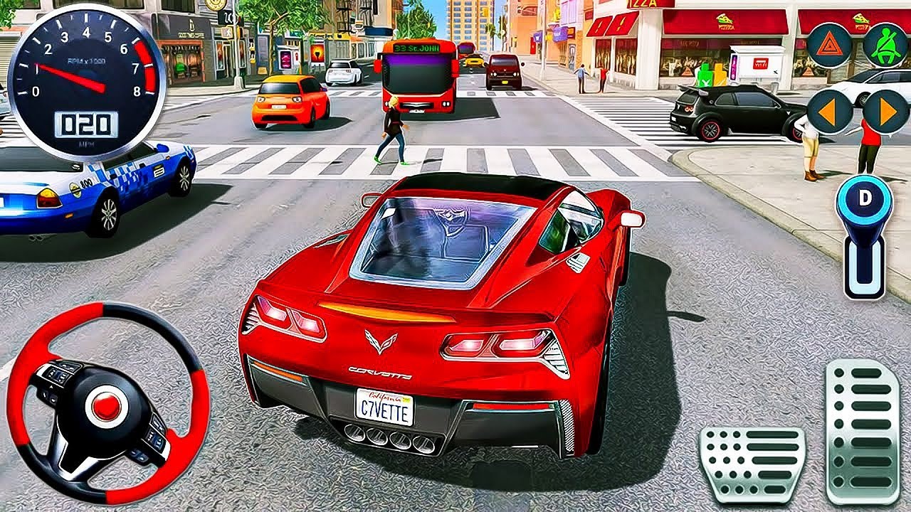 Smart City Sports Car Racing Simulator 3d 🔥 Android Gameplay #sorts # ...