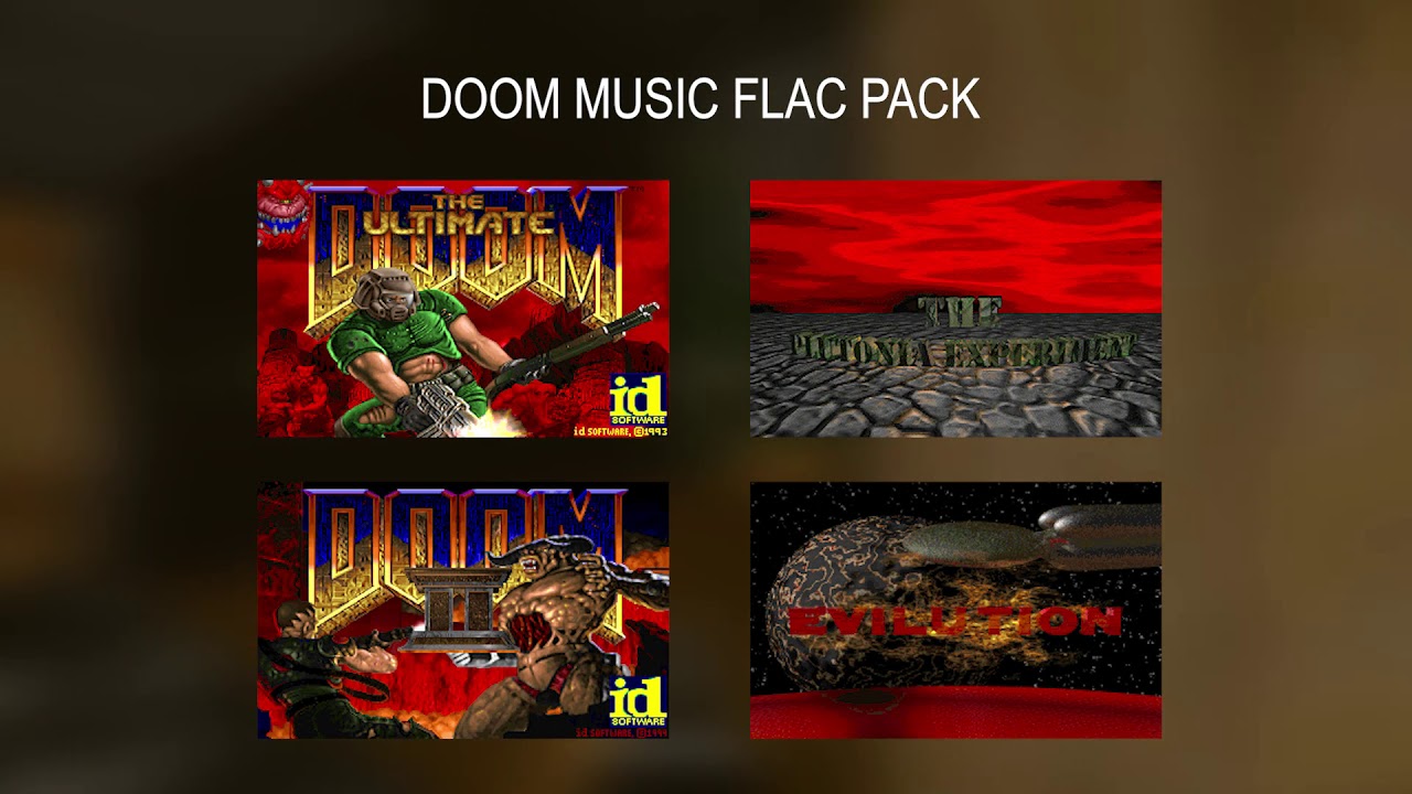 DOOM MUSIC FLAC PACK - GZDOOM - YouTube
