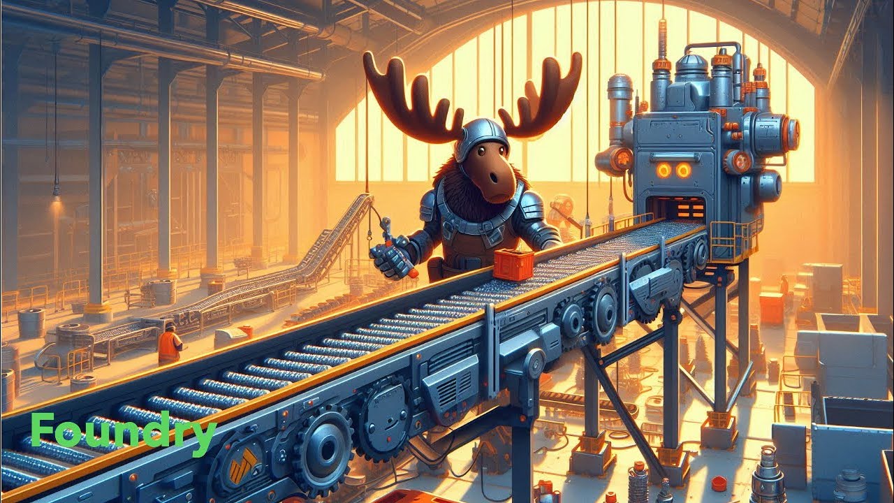 Foundry: The better version of Satisfactory? - YouTube