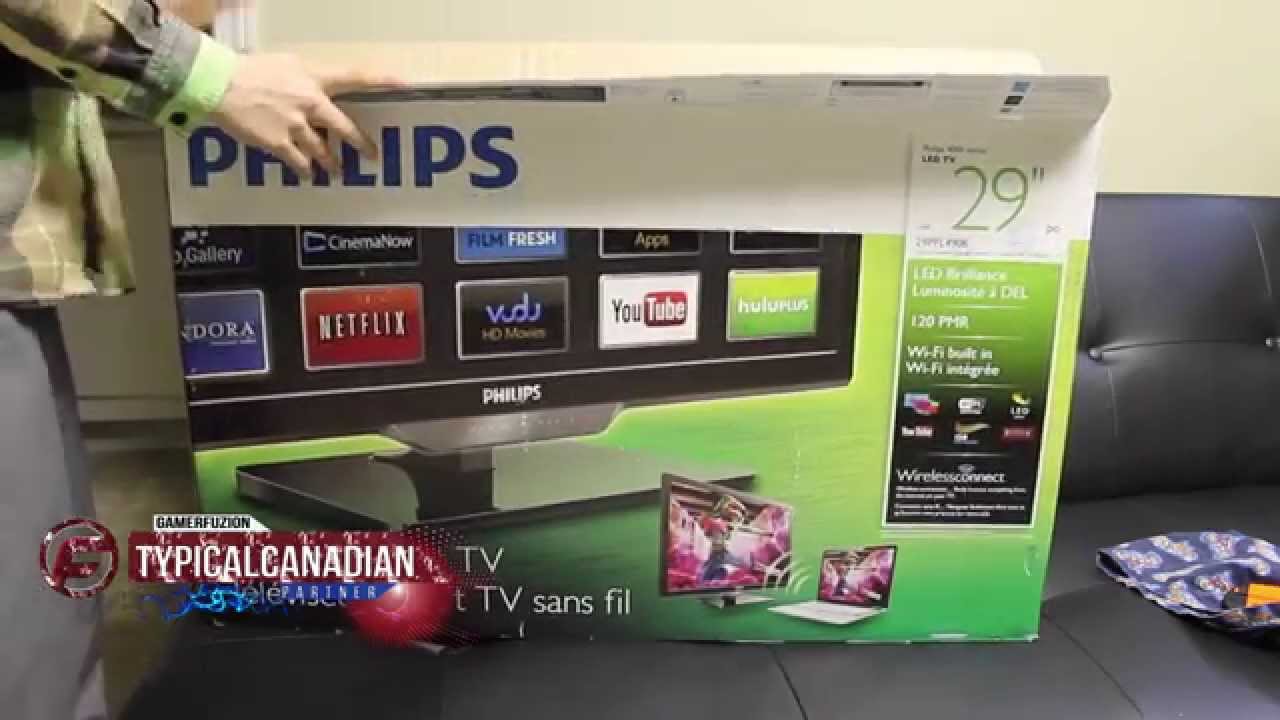 Philips 30" Smart Tv Unboxing - YouTube