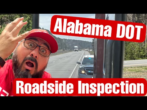 Alabama DOT Roadside Inspection! - YouTube